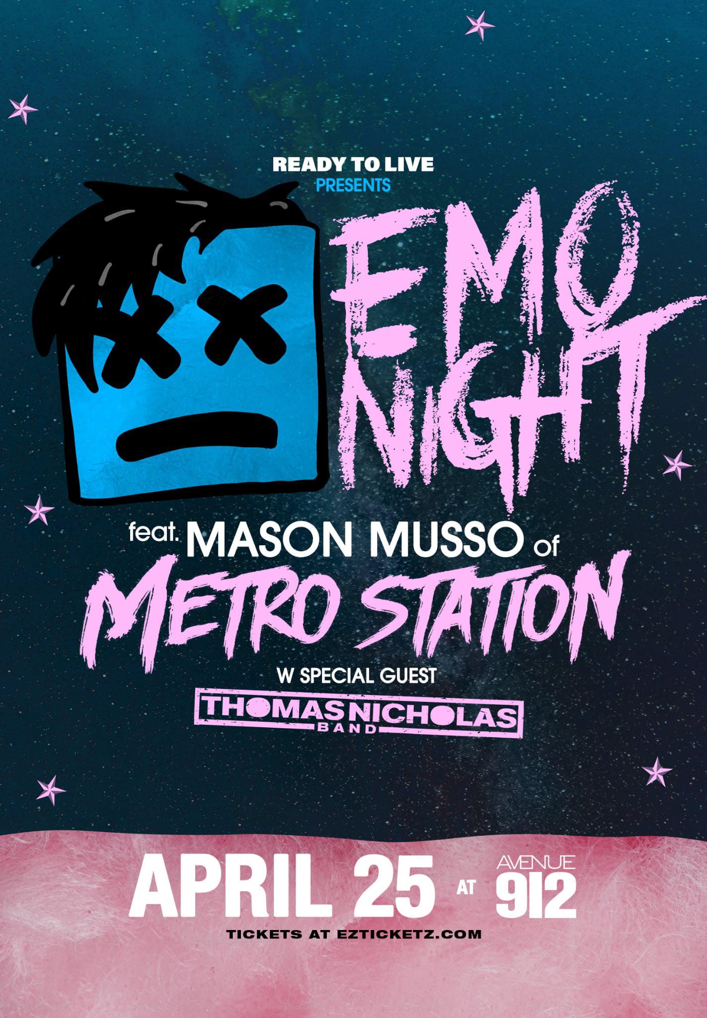Emo Night - w/ Mason Musso and Thomas Nicholas – EZticketz